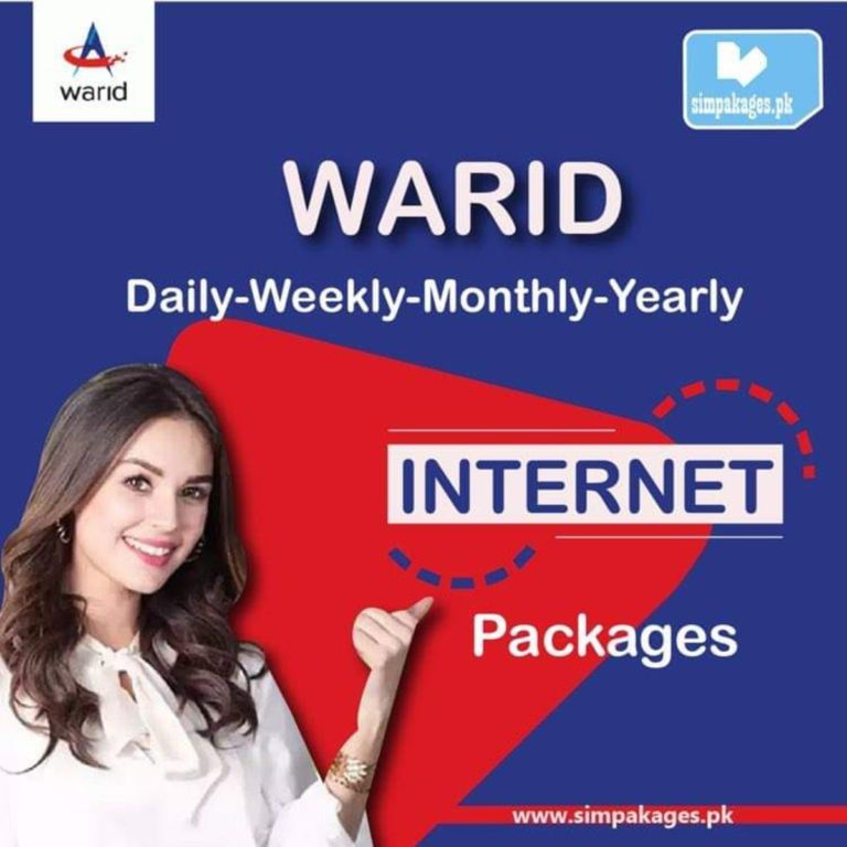 Warid Monthly Internet Package | Activation Codes | Updated List 2022